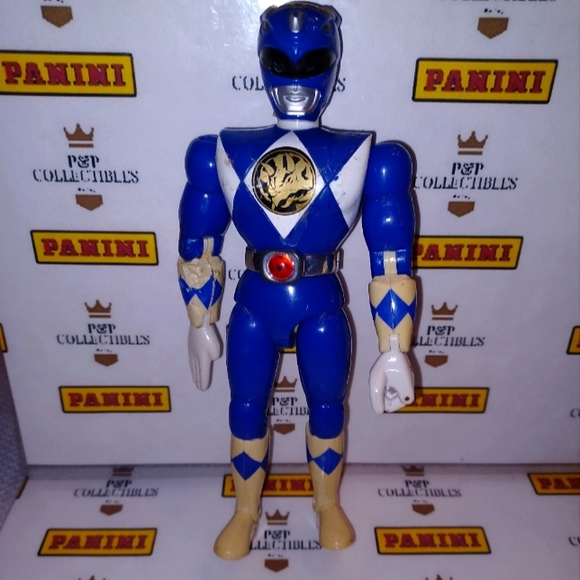 Hasbro | Toys | Blue Power Ranger Action Figure Toy Mighty Morphin ...